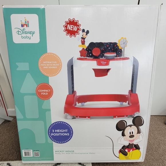 Disney | Other | Mickey Mouse Baby Walker New In Box | Poshmark
